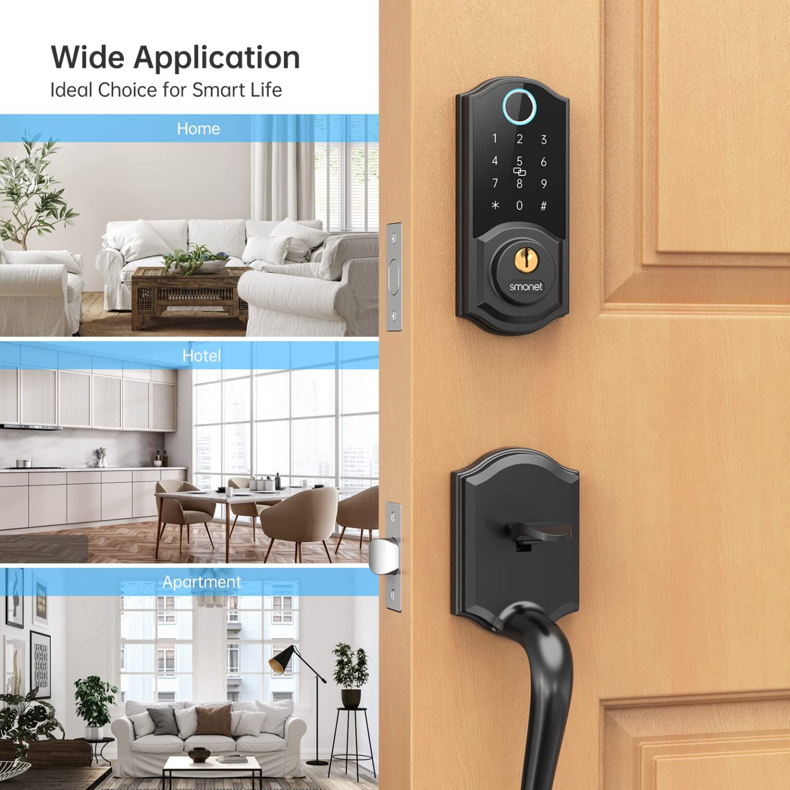 Smonet Keyless Entry Door Lock